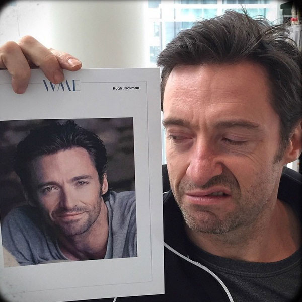 Throwback Ageless Hugh Jackman Looks The Same In His Snarling Tbt Shot See The Funny Pic Of